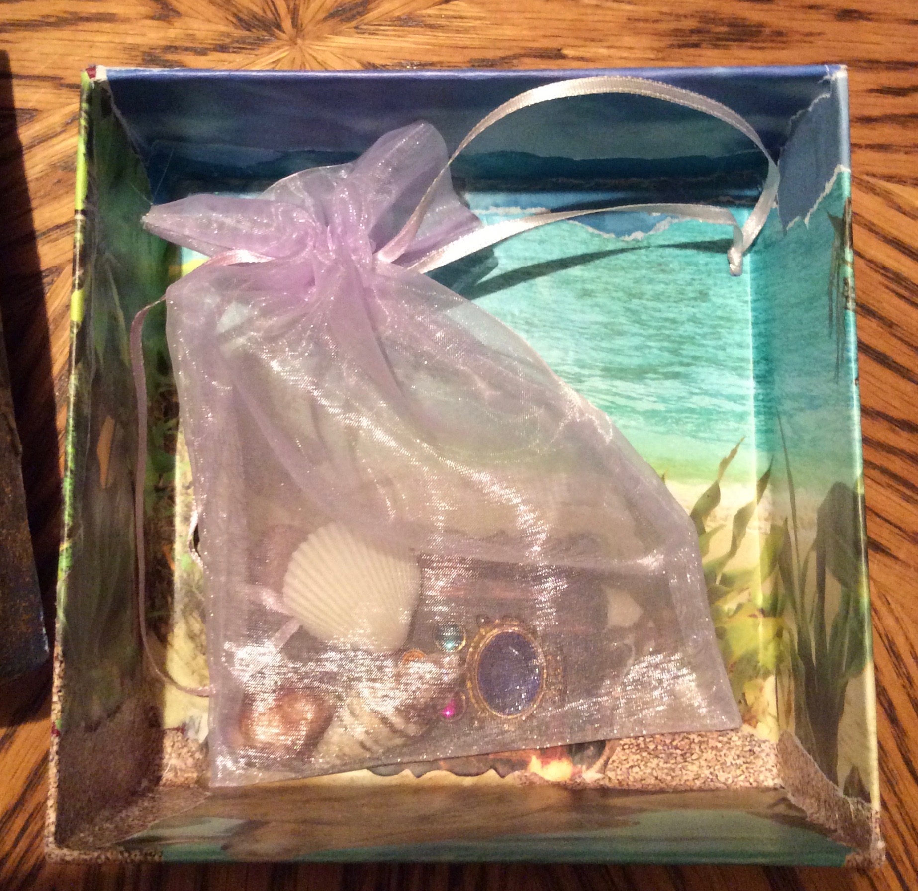 Mermaid Treasure Box - Make a Decorated Box for a Special GiftLynn ...
